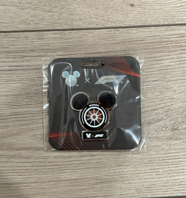 DISNEY FORMULA 1 Mickey Mouse Head Pin 2025 Las Vegas Formula One Grand ...