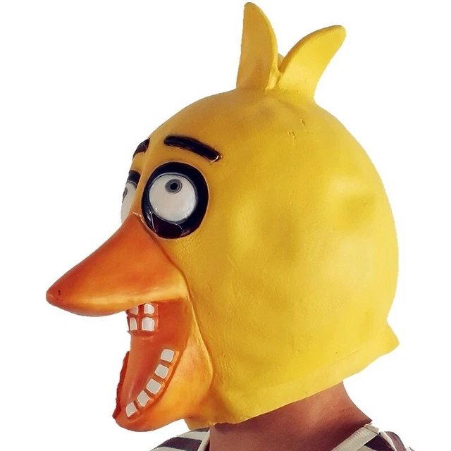FIVE NIGHTS AT Freddy's FNAF Chica Fox Fazbear Latex Mask Cosplay Prop ...