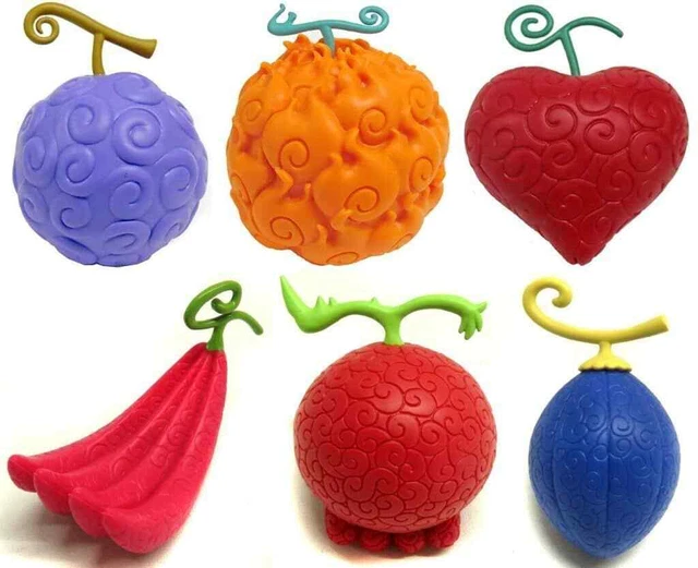 ALL 6 TYPES Set One Piece Devil Fruit Collection Best Selection Vol.2 ...