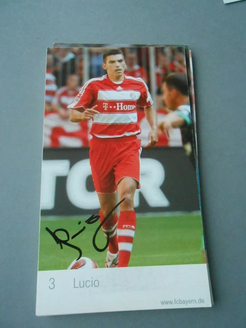 AUTOGRAPHE FOOTBALL FICHE De Lucio EUR 3,00 - PicClick FR