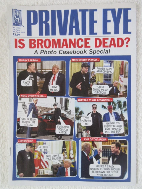 PRIVATE EYE MAGAZINE 13-26 June 2025 £1.50 - PicClick UK