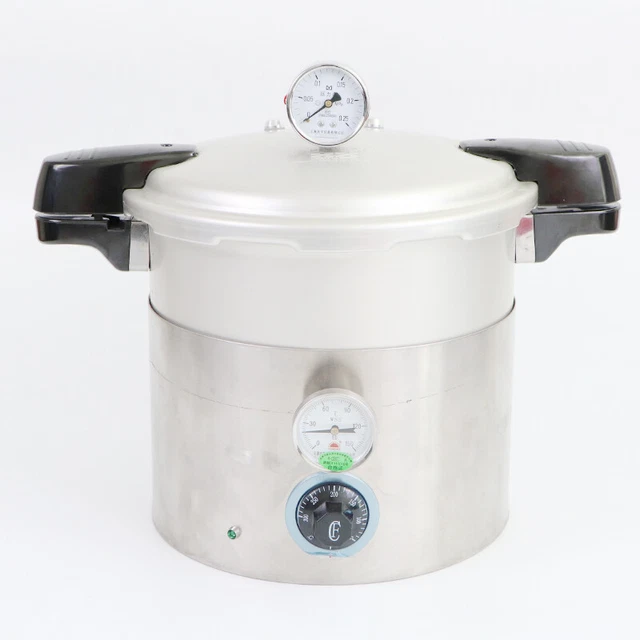 DENTAL LAB PNEUMATIC Polymerizing Cooker High Pressure Autoclaved Pan ...