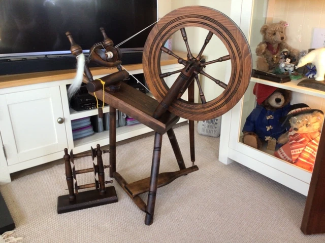 SPINNING WHEEL - Scottish made by Haldane “Hebridean”. Beautiful ...