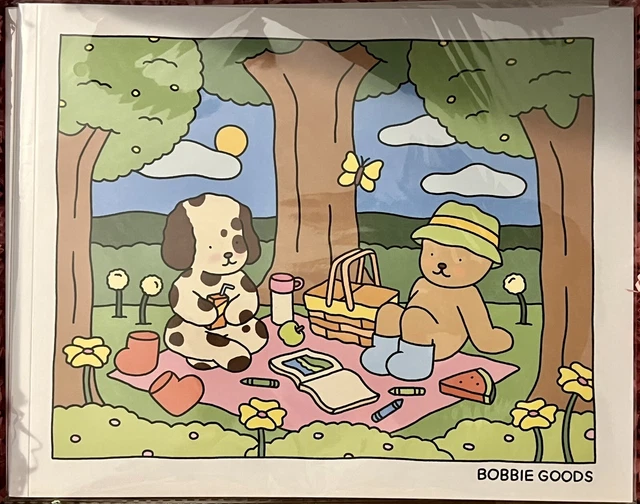 BOBBIE GOODS SPRING Summer Adult Coloring Book BRAND NEW & SEALED ULTRA ...