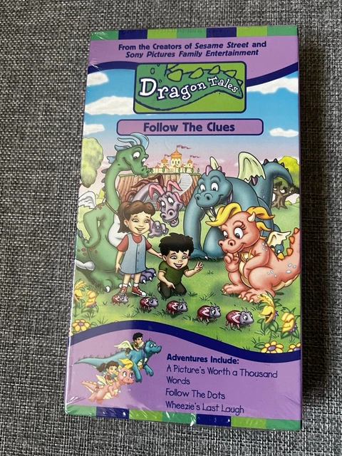 Vintage 2000 Dragon Tales Follow The Clues Vhs New Torn Plastic See Photos £1292 Picclick Uk