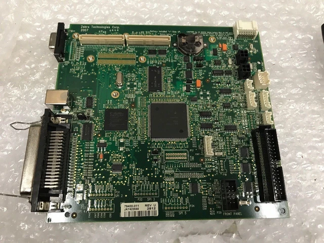 - ZEBRA ZM400 ZM600 Main Logic Board Label Printer Motherboard 79400 ...