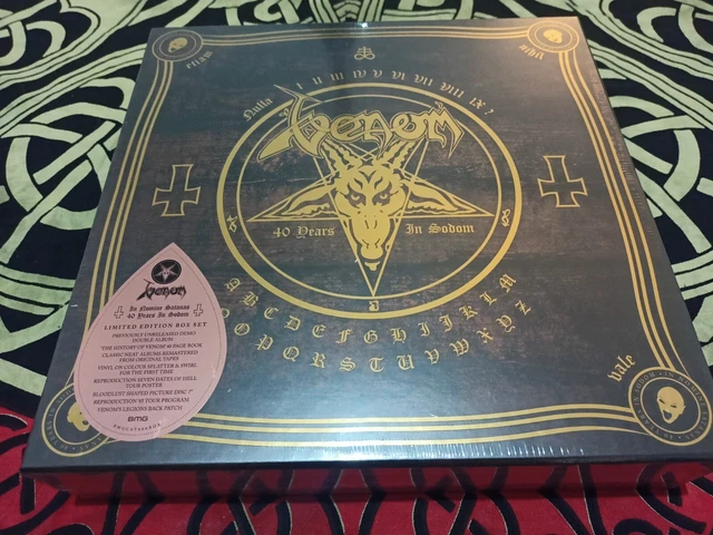 VENOM - IN Nomine (40th Anniversary Deluxe Boxset) Vinyl LP Slayer ...