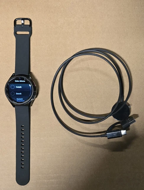 SAMSUNG GALAXY WATCH 6 Classic SM-R950 43mm Smart Watch Black £119.00 ...