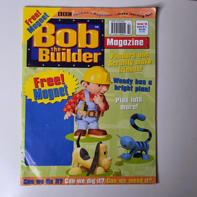 BOB THE BUILDER Kids Magazine Issue 15 SUPER RARE $29.90 - PicClick AU