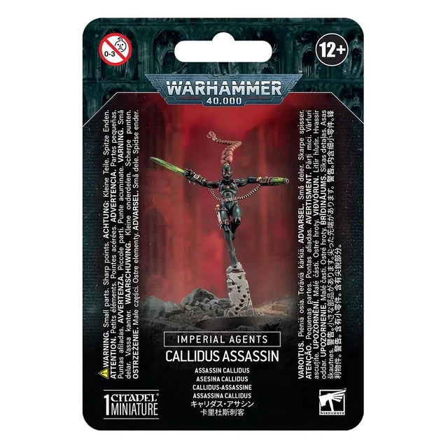 CALLIDUS ASSASSIN : Imperial Agents Warhammer 40k Games Workshop £22.50 ...
