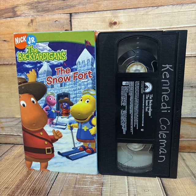THE BACKYARDIGANS THE Snow Fort VHS Tape Used Nick Jr Nickelodeon £11. ...