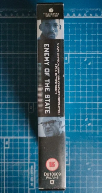 ENEMY OF THE State - Will Smith,Gene Hackman (PAL VHS) £2.95 - PicClick UK