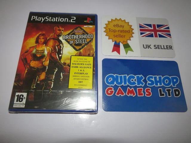 FALLOUT BROTHERHOOD OF Steel - Sony PlayStation 2 - PS2 UK PAL new ...