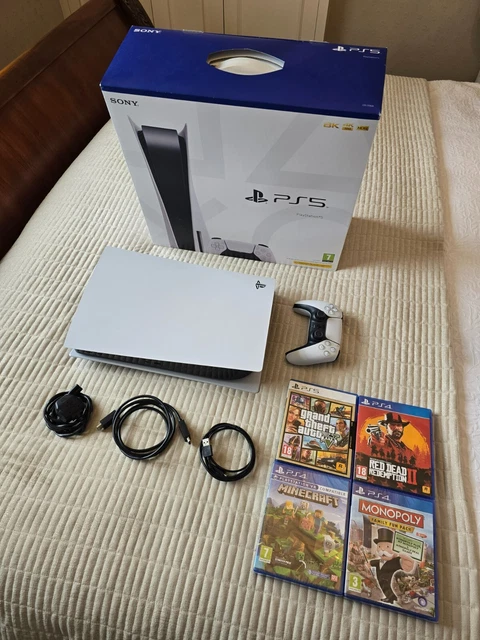 PS5 GREAT CONDITION W/ Games And Original Box £399.00 - PicClick UK