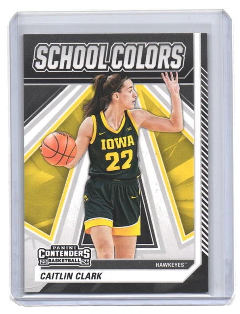 2024 PANINI CAITLIN Clark Collection School Colors Card #SC1 $4.06 ...