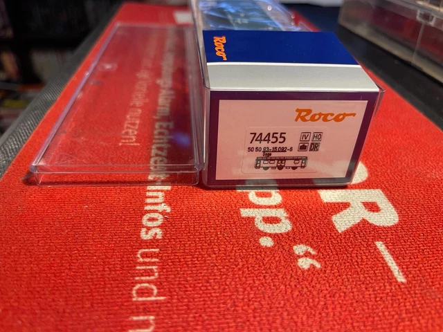 ROCO 74455 - Dage Gepäckwagen ReKo-Wagen Roco DR; DC, DB AG, H0 - NEU ...