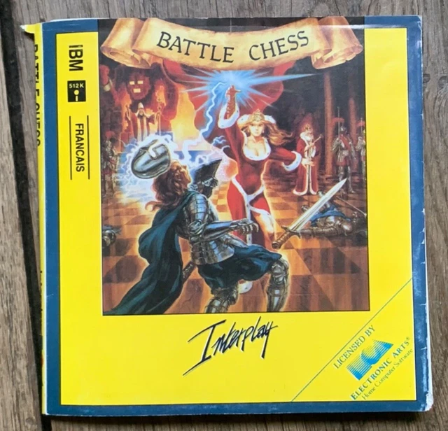 RARE BATTLE CHESS PC sur disquettes 5"1/4 complet EUR 65,00 - PicClick FR