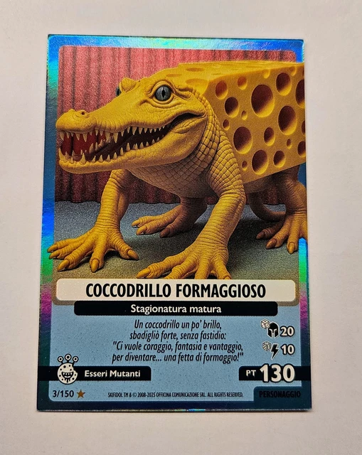 SKIFIDOL ITALIAN BRAINROT coccodrillo formaggioso 3 EUR 4,99 - PicClick IT