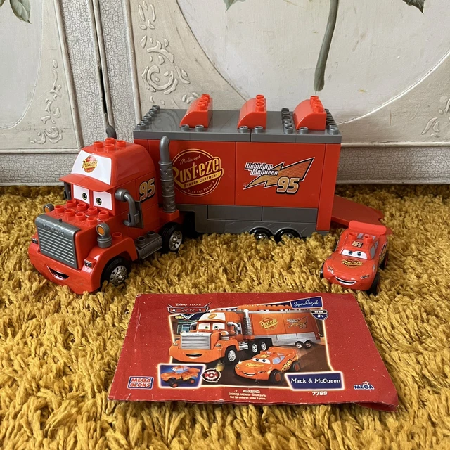 MEGA BLOCKS DISNEY Cars Mack Truck And Lightening McQueen £15.00 ...