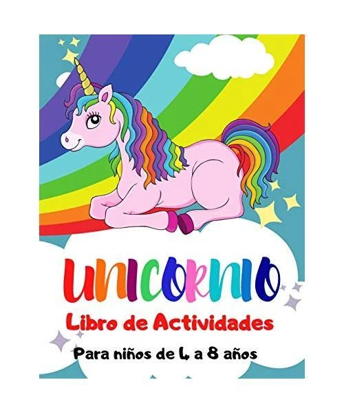 UNICORNIO LIBRO DE Actividades para Niños de 4 a 8 Años, Esel Press EUR 6,69 - PicClick FR