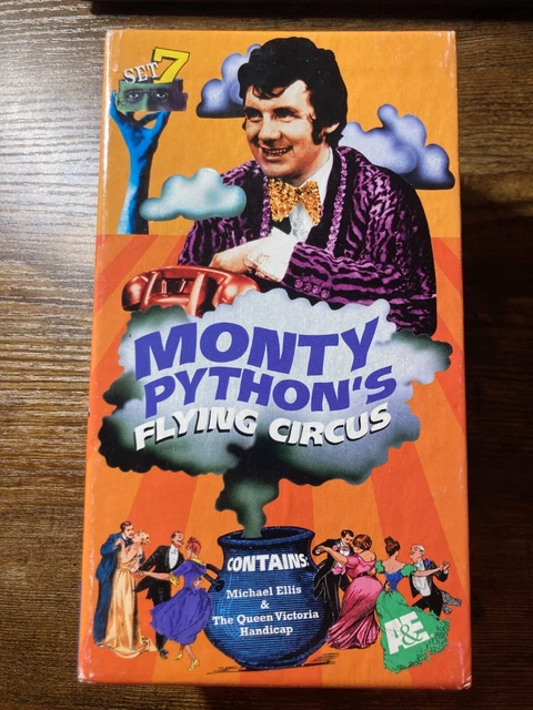 MONTY PYTHONS FLYING Circus - Set 7 (VHS, 2000, 3-Tape Set Vol. 19, 20 ...