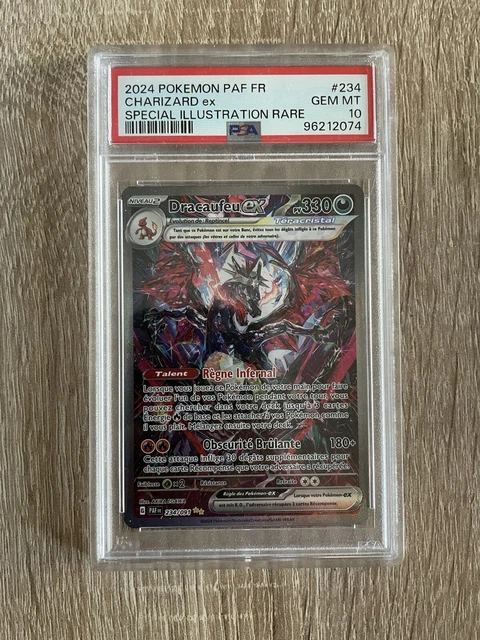 CARTE POKÉMON - Dracaufeu Ex 234/091 - Destinées De Paldea 4.5 - PSA 10 EUR 499,00 - PicClick FR