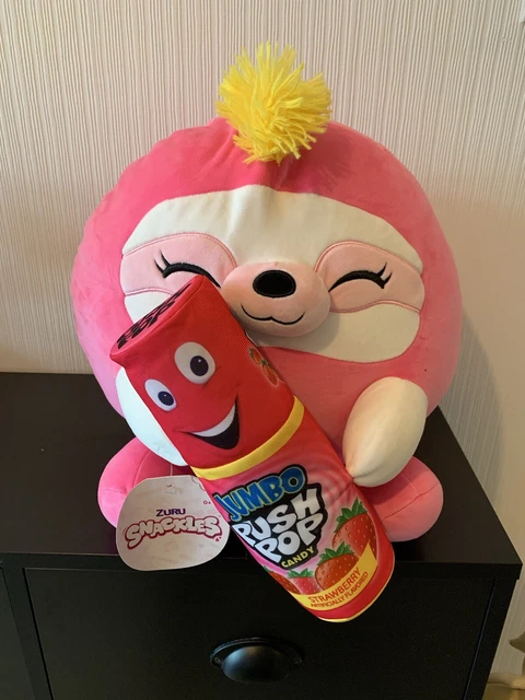 LARGE ZURU SNACKLES Jumbo Push Pop Plush With Tags £14.00 - PicClick UK
