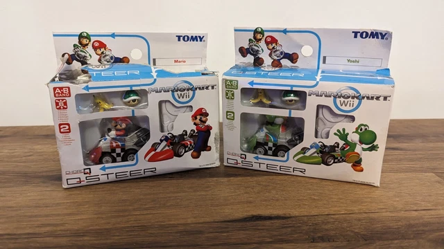NINTENDO MARIO KART Tomy RC Remote Controlled Mario And Yoshi Mini Set ...