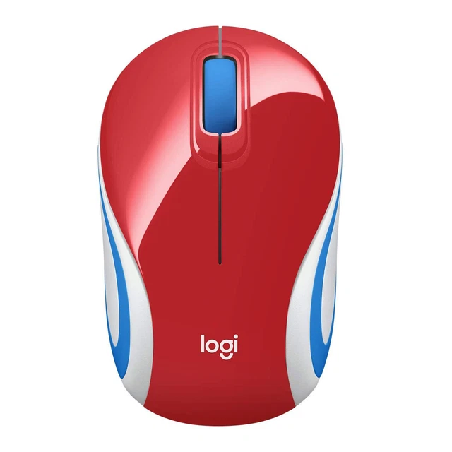LOGITECH M187 ULTRA Portable Wireless Mouse, 2.4 GHz with USB Receiver ...