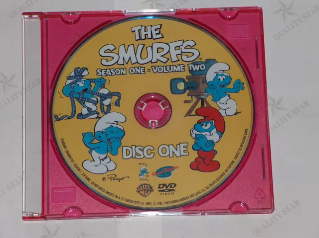 1981 82 Hanna Barbera Lafig Pitufo Wb The Smurfs Season One Vol 2 Disc