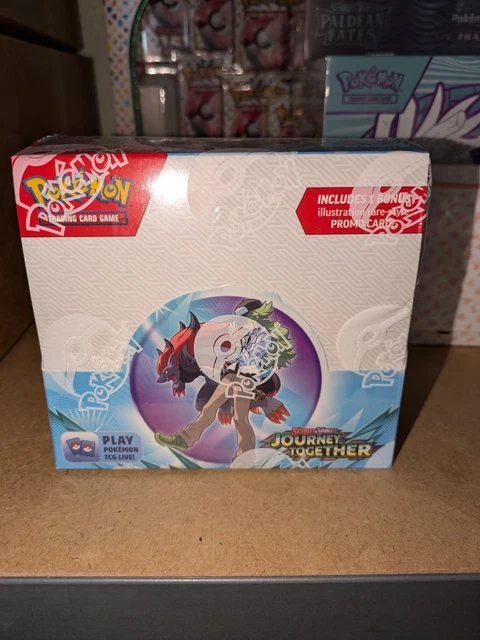 POKEMON JOURNEY TOGETHER Enhanced Booster Box 36 Pack + Promo Card ...