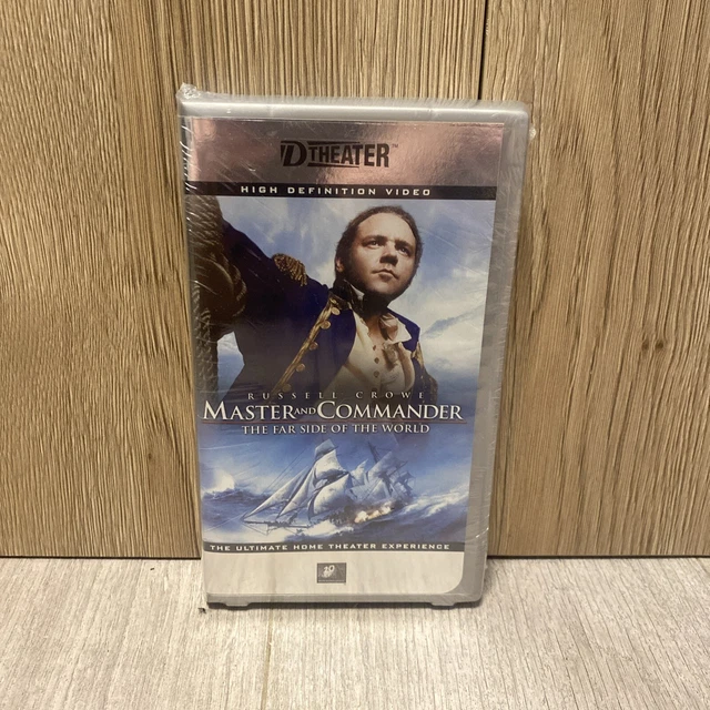 MASTER AND COMMANDER DVHS D-VHS Dtheater video vhs videotape £29.99 ...