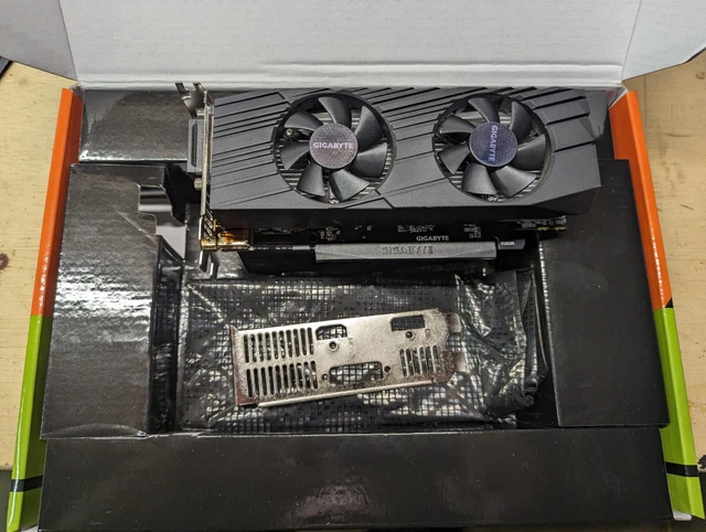 GIGABYTE GTX 1650 low profile gddr5 high performance OC modular ...