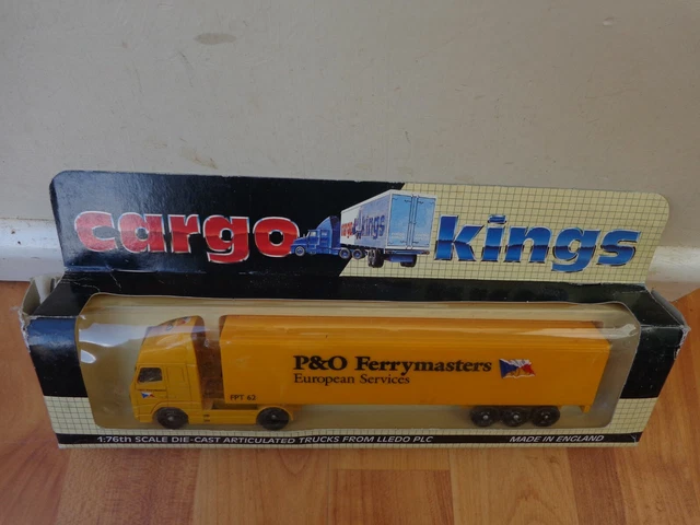 LLEDO 1/76 CARGO Rois Volvo FH12 Articulé Camion P&o Ferrymasters ...
