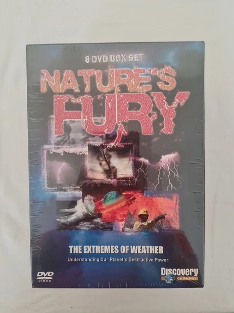 NATURES FURY 8 DVD Box Set Discovery Channel The Extremes Of Weather ...