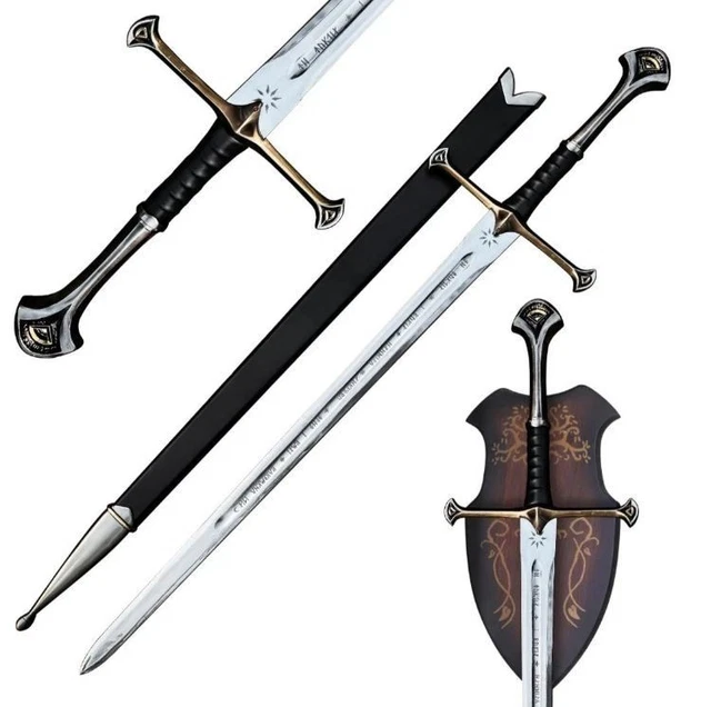 ARAGORN’S ANDURIL SWORD Replica | Legendary Blade with Scabbard & Wall ...