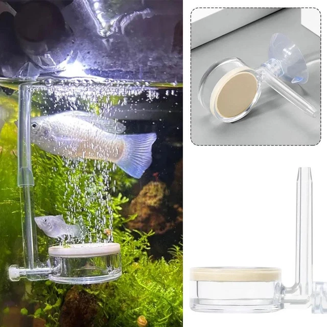 AQUARIUM CO2 DIFFUSER Fish Tank Bubble Atomizer Reactor Solenoid ...