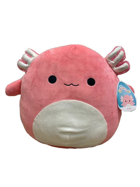SQUISHMALLOWS ORIGINAL ARCHIE The Axolotl Pink 12 Inch Plush Toy EUR 17 ...