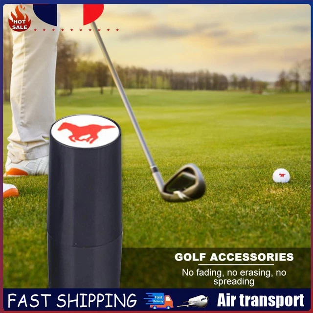 BALLE DE GOLF Stamp Marker Ball Stamper Marker Impression Seal (F Fly ...