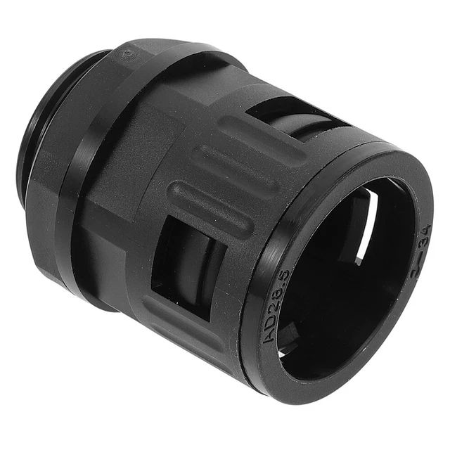 CORRUGATED TUBE CONNECTOR Adapter Plastic Water Fitting Joint £4.19 ...