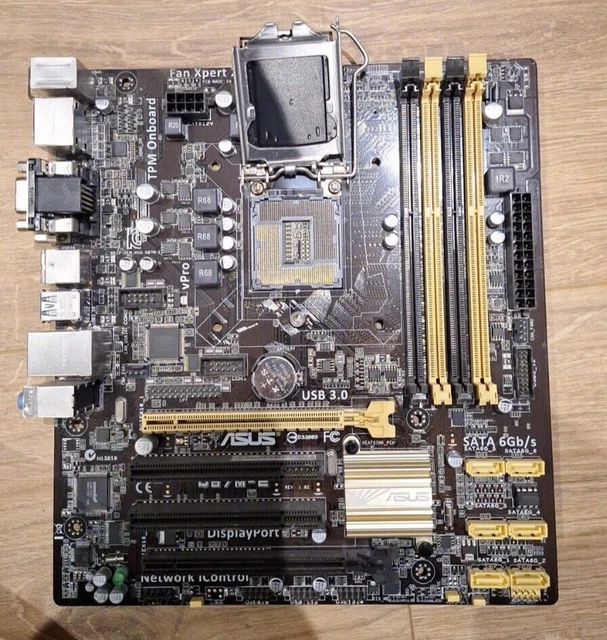 ASUS Q87M-E MOTHERBOARD LGA 1150 Micro ATX for 4th Gen Q87 (NO IO Plate ...