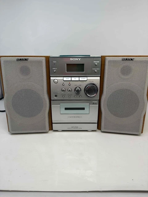 SONY CMT-EP505 MICRO Hifi CD Cassette AM FM Component System w/ Remote ...