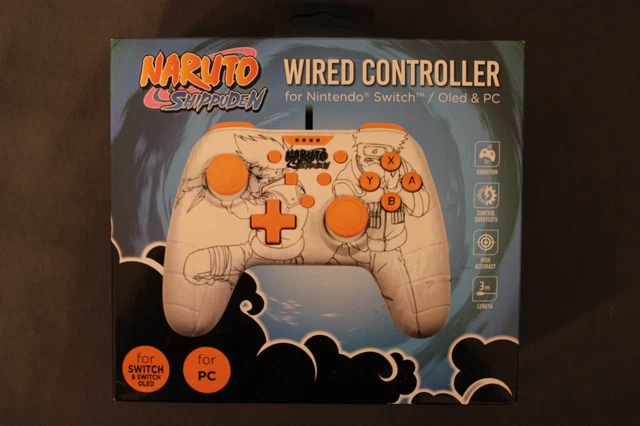 CONTROLLER KONIX NARUTO bianco per Nintendo Switch PC EUR 12,99 ...