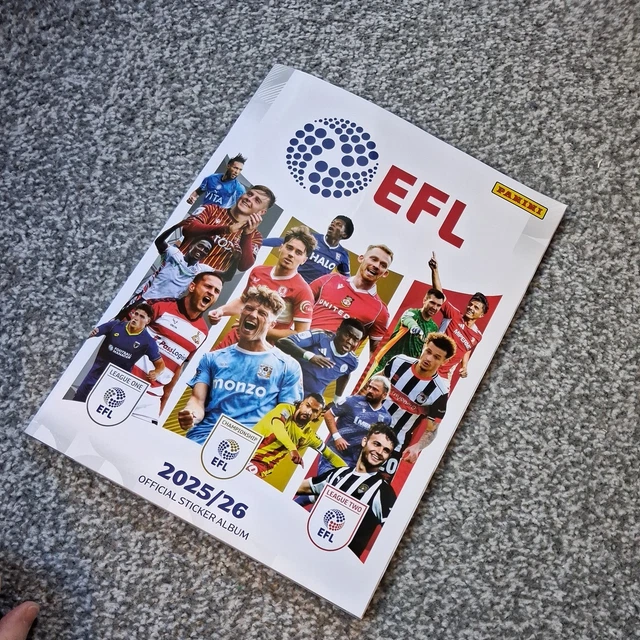 PANINI EFL 2025/26 Sticker Album £2.24 - PicClick UK