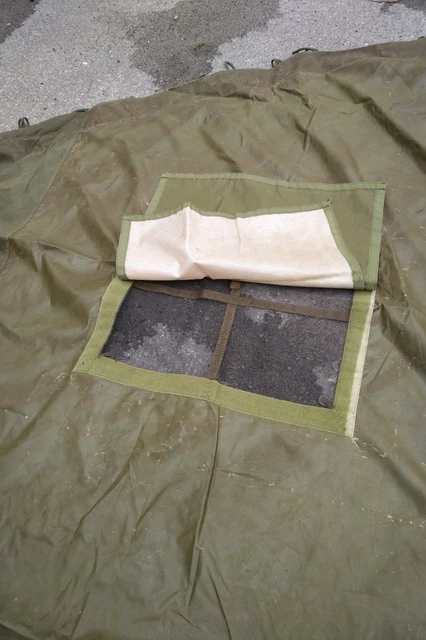 CANADIAN MILITARY SURPLUS TEMS MOD Rear Wall Section Vinyl, no liner or ...