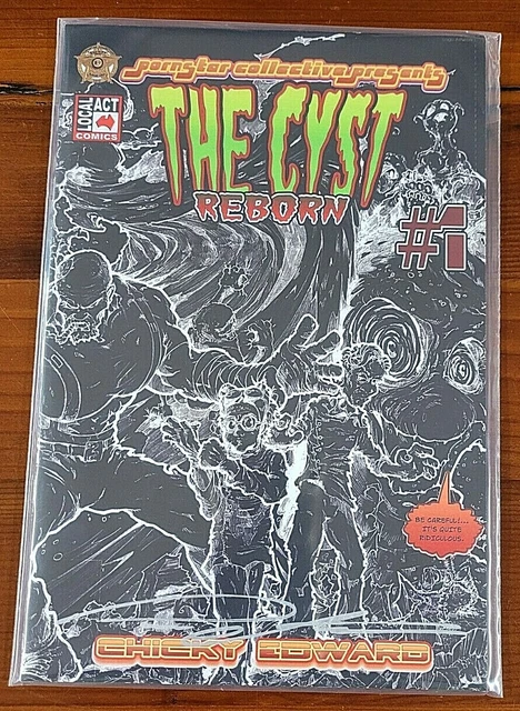 THE CYST REBORN #1 and #2 signed Comic Books by Chicky Edward (2022 £51 ...