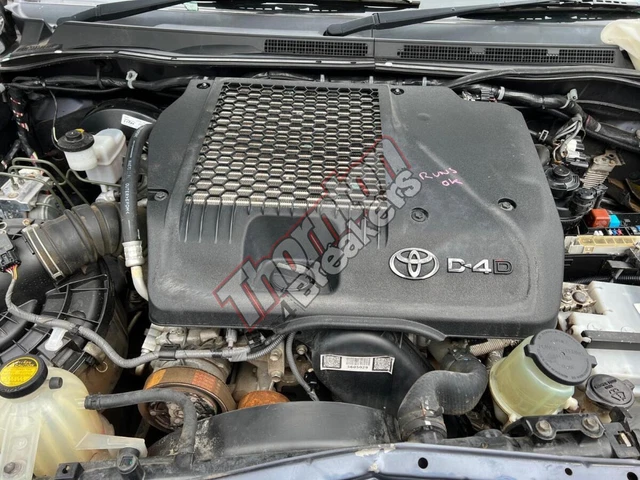 TOYOTA HILUX ENGINE Complete Diesel 2.5 2Kd-Ftv Mk4/Mk5 2011-2016 T6384 ...