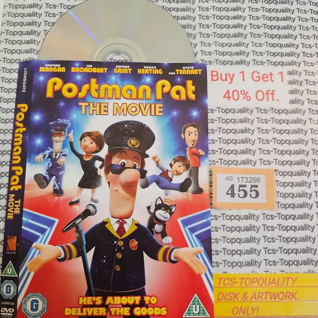 POSTMAN PAT THE movie DVD disc and artwork only. Save £s. Eco. £1.78 ...
