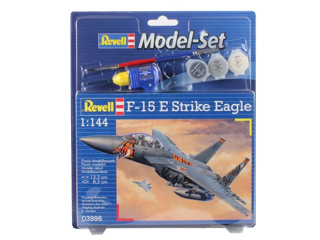 F-15E EAGLE FIGHTER Set 1:144 Plastique Model Kit 63996 Revell EUR 20 ...