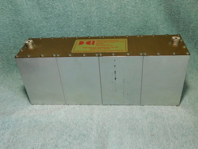 🔥NICE🔥 DCI-146-4H 2 meter band pass filter fm ssb 200 watts for ham ...
